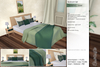Second Life Marketplace - Sway's [Sereno] Bedroom Set . forest / PG